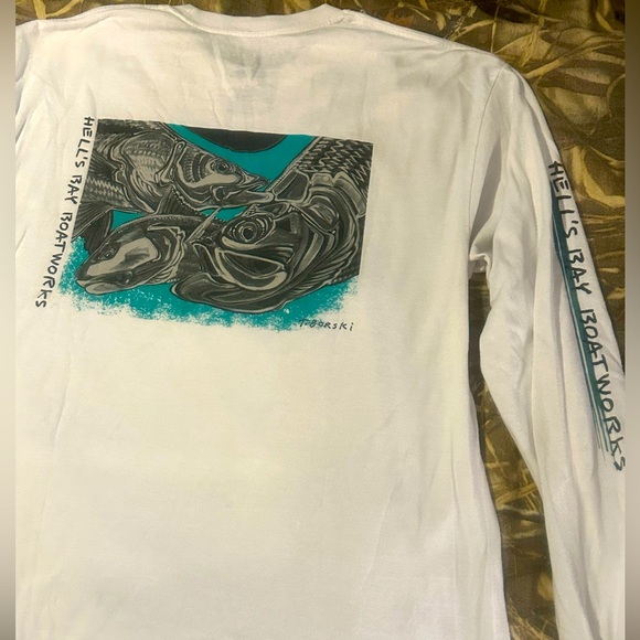 Gildan | Shirts | Vintage Rare Out Of Stock Hells Bay Boatworks Tim ...